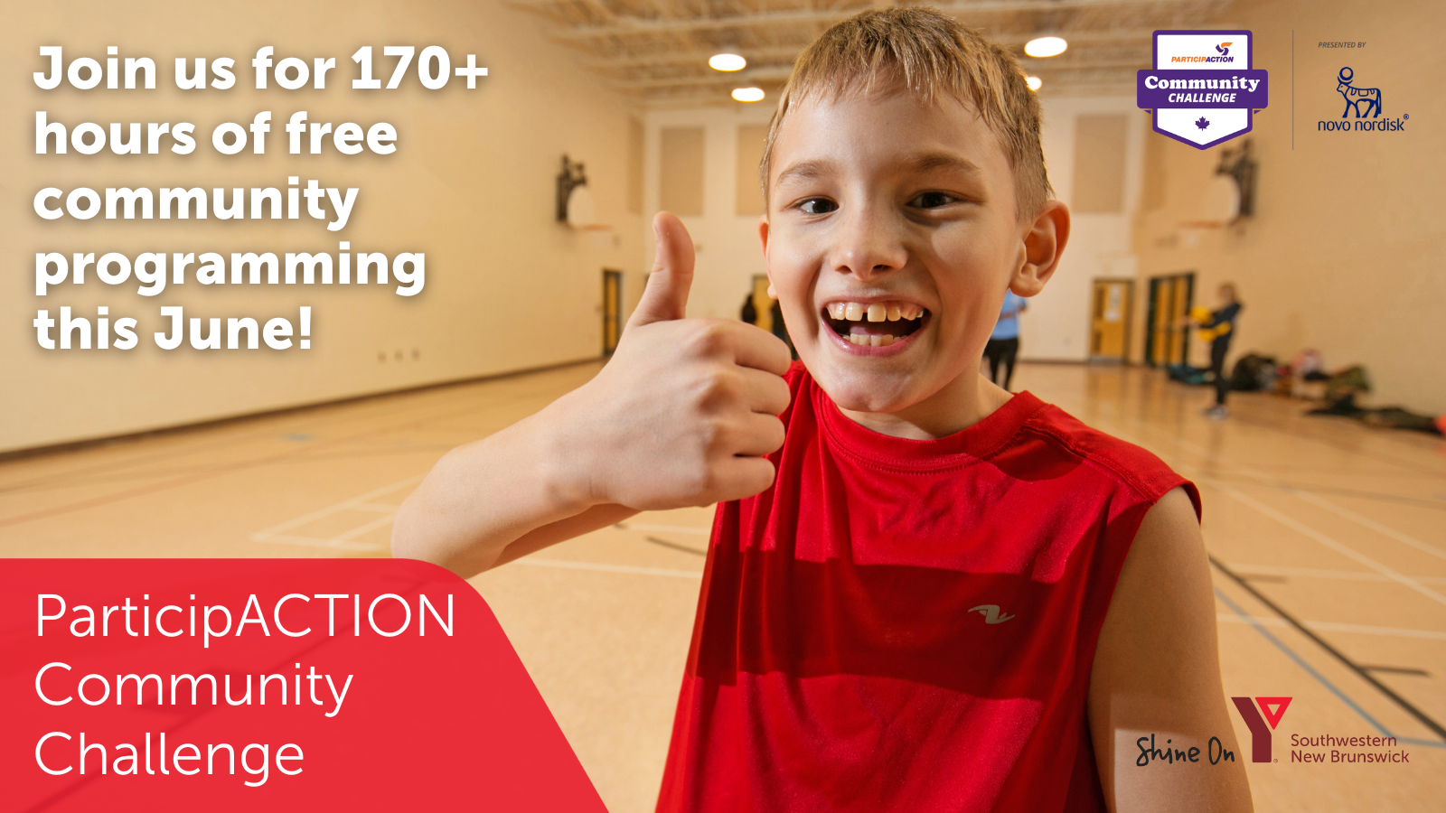 Support YMCA of Southwestern New Brunswick to Win $100K